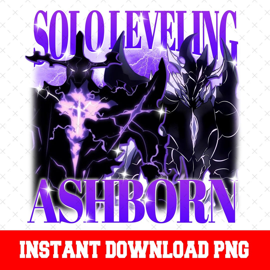 Ashborn Digital Download, PNG File, Solo Leveling Shadow Monarch ...