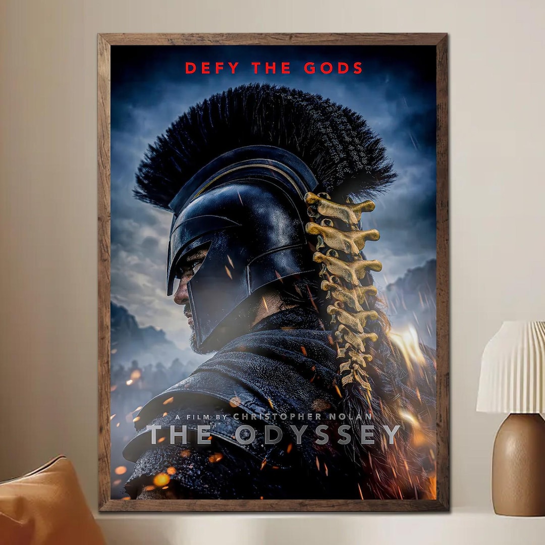 The Odyssey Movie Poster Unframed, Ancient Greece Mythology Wall Art ...