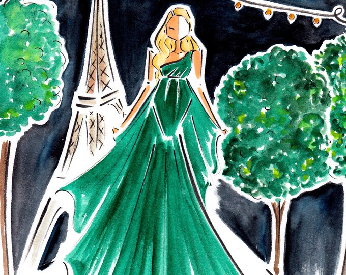 Custom Portrait Illustration / Custom Fashion Illustration / Custom ...