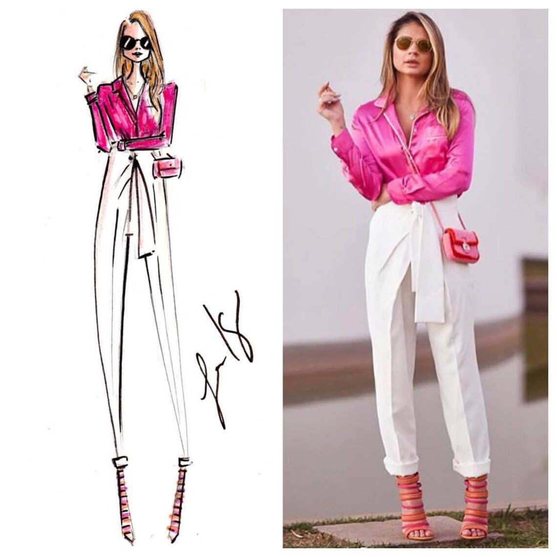 Custom Portrait Illustration / Custom Fashion Illustration / Custom ...