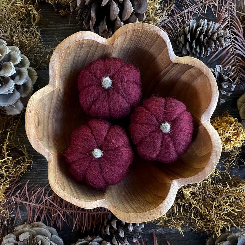 Wool Pumpkin - Etsy