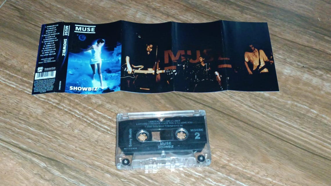 MUSE Showbiz Cassette Tape Indonesia Release - Etsy