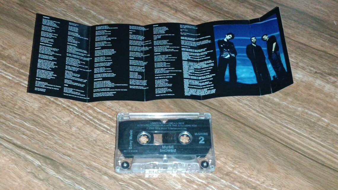 MUSE Showbiz Cassette Tape Indonesia Release - Etsy