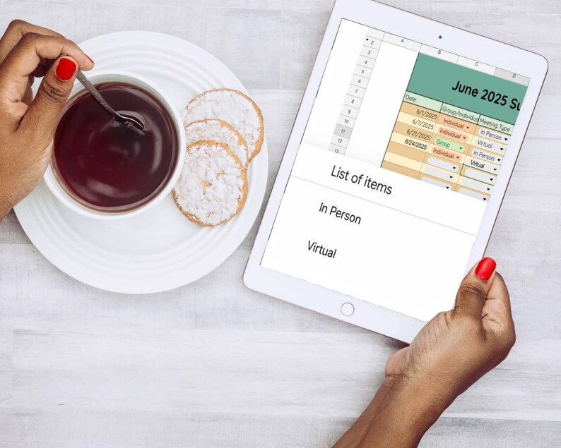 RBT Supervision Tracker: ABA Monthly Hours Log - Google Sheets/excel ...