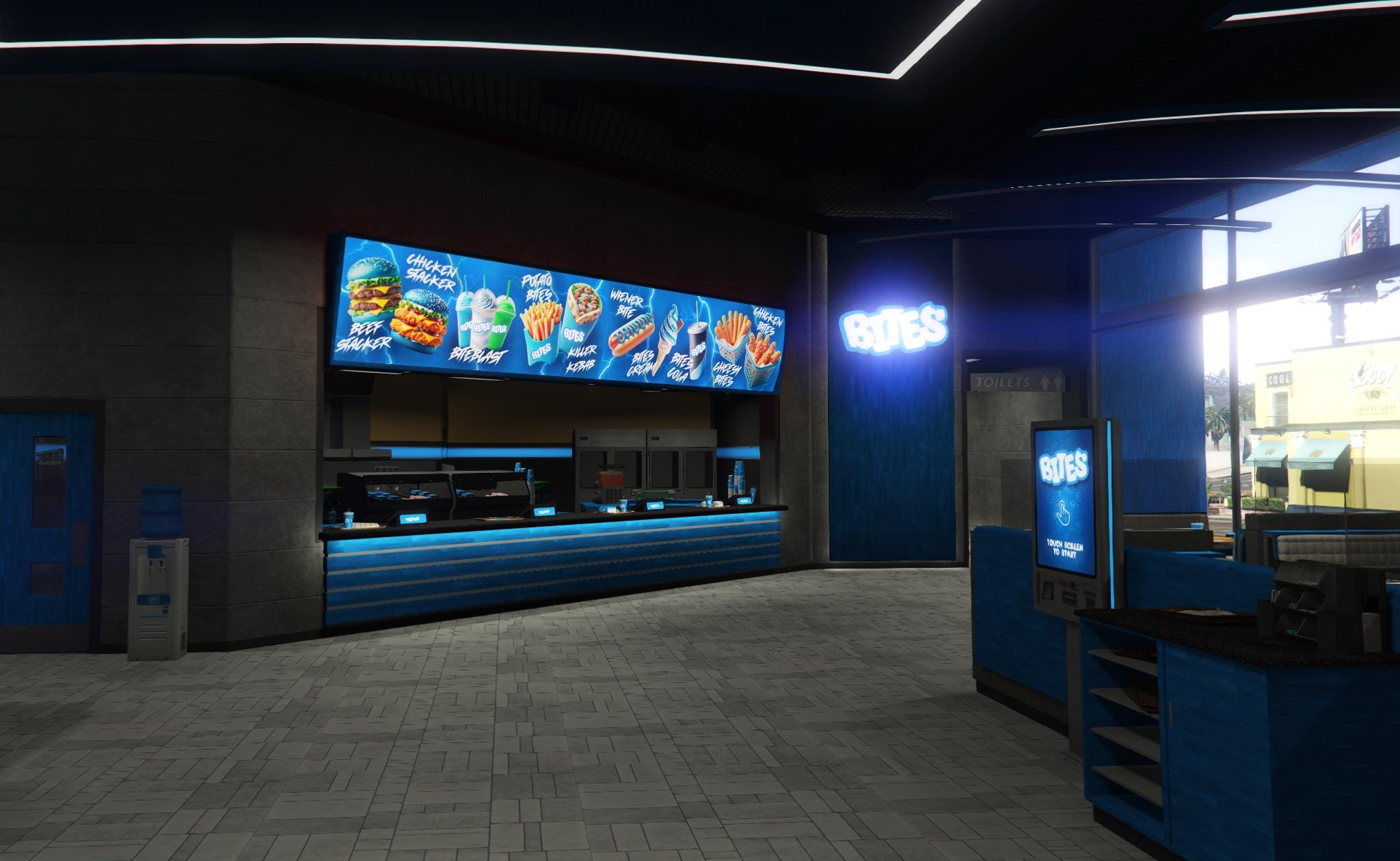 Fivem MLO Bites Fast Food Restaurant + Clothing & Item Pictures - Etsy