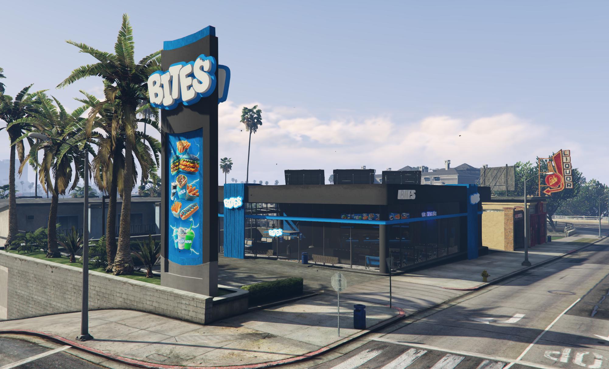 Fivem MLO Bites Fast Food Restaurant + Clothing & Item Pictures - Etsy