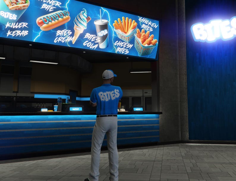 Fivem MLO Bites Fast Food Restaurant + Clothing & Item Pictures - Etsy