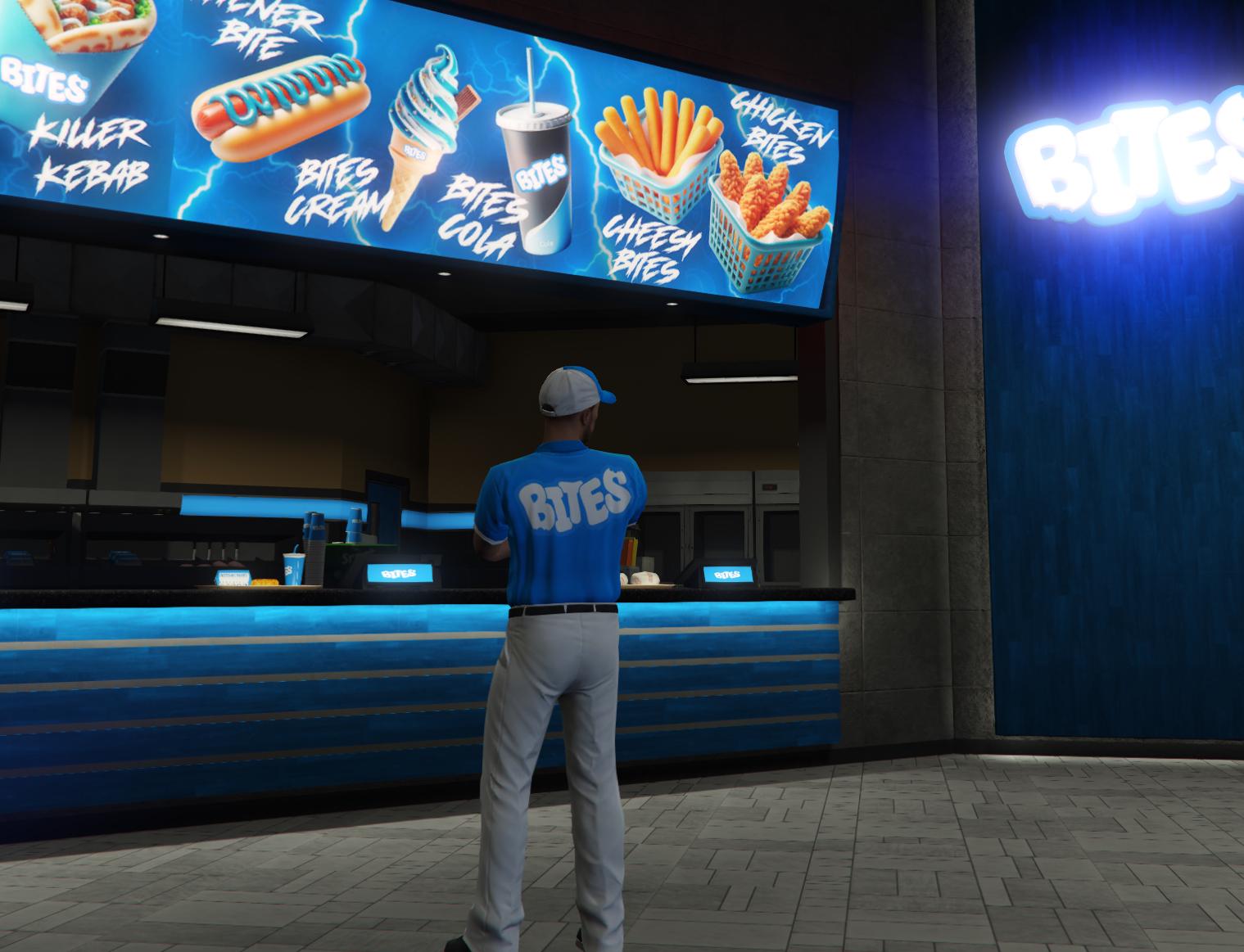 Fivem MLO Bites Fast Food Restaurant + Clothing & Item Pictures - Etsy