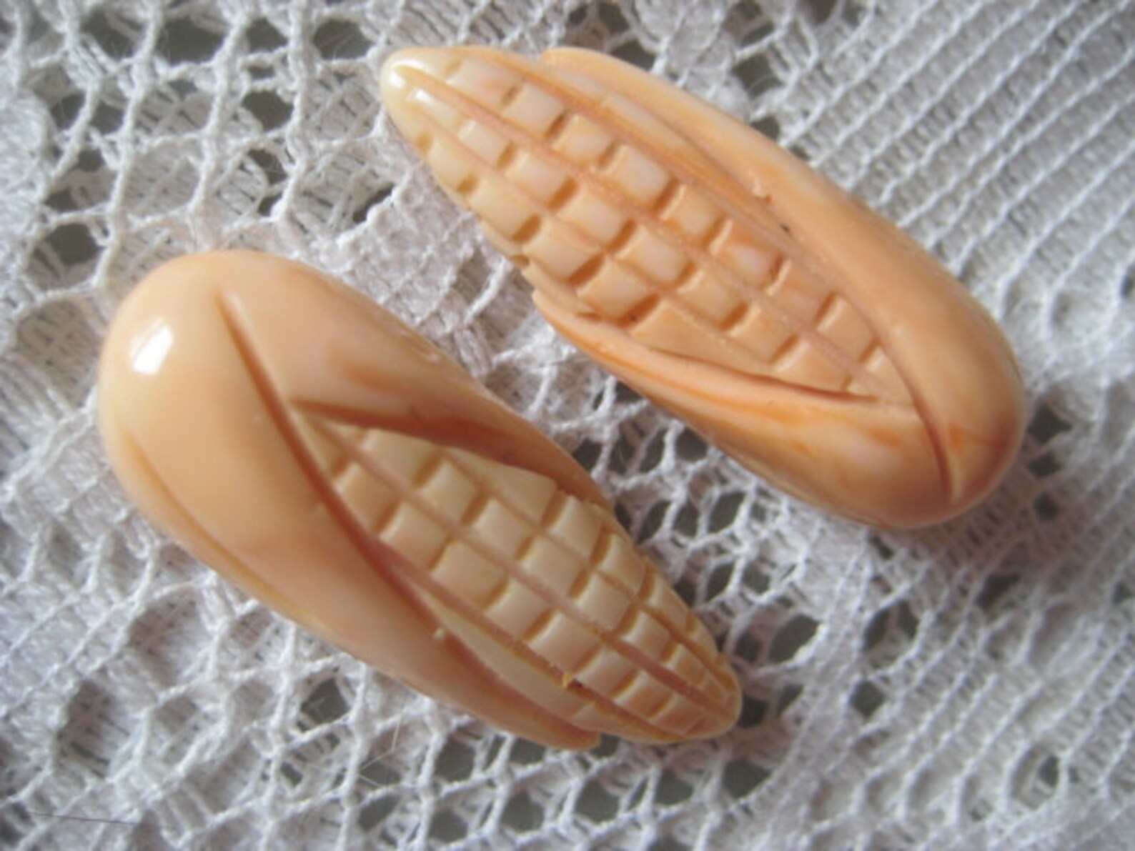 Vintage Farm Fresh Corn Cobb Bead/drops/charms NO Hole/not - Etsy