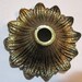 Vintage Cast Brass Flower Like Design Lamp Bobeche/canopy Fitting ...