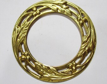 Round Brass Frame - Etsy
