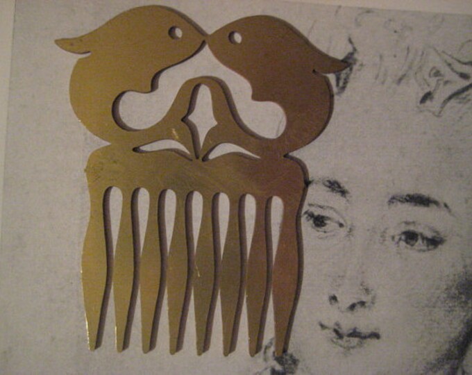 Minimal Brass Haircombs - Etsy