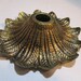 Vintage Cast Brass Flower Like Design Lamp Bobeche/canopy Fitting ...