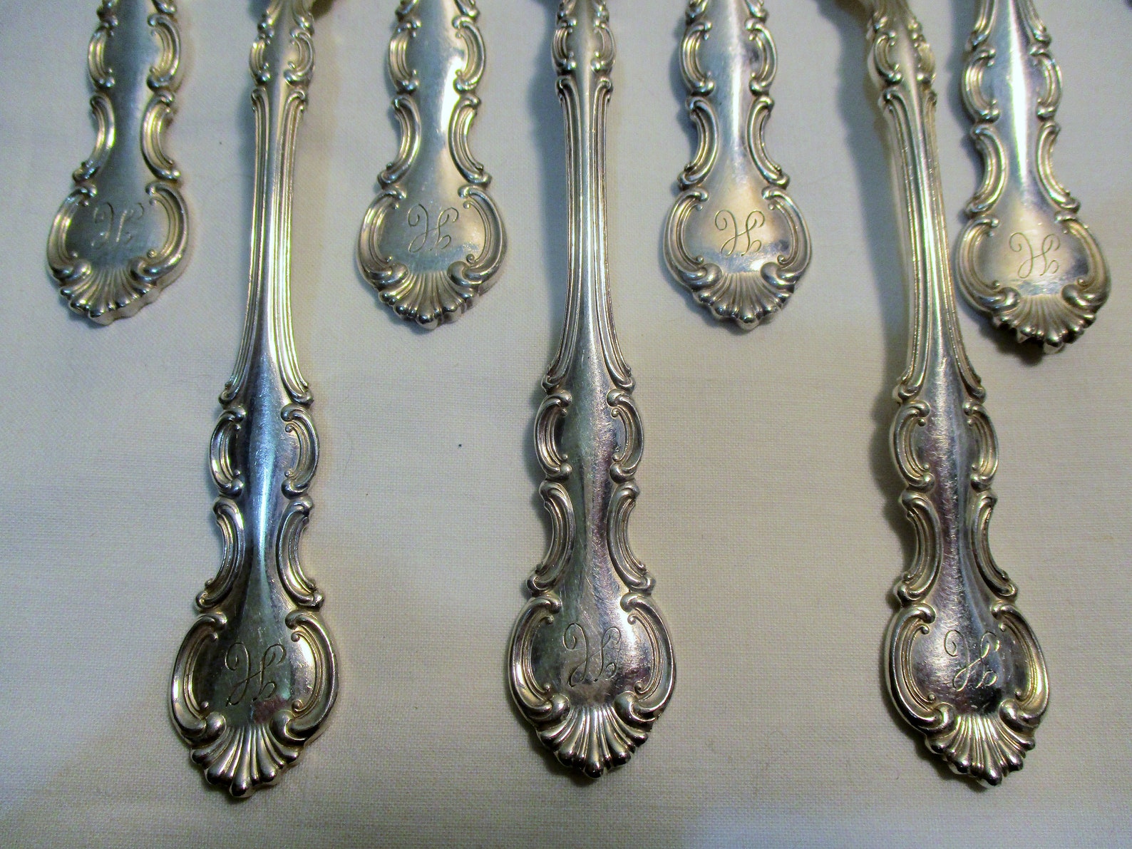 12 Pcs. R. Wallace 1835 Silver Plate 7 - Etsy