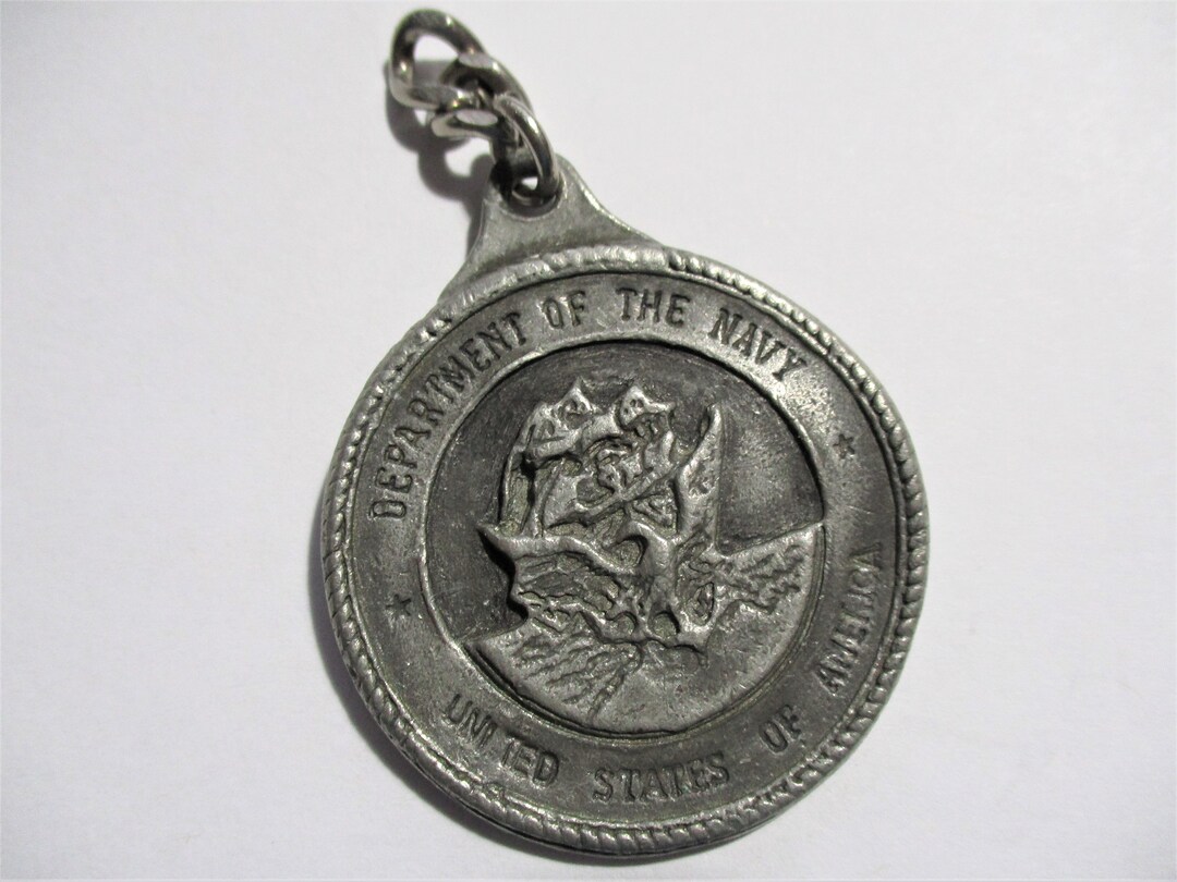 Vintage Aluminum "department of the Navy United States of America ...
