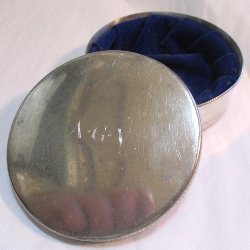 Pewter Jewelry Box - Etsy