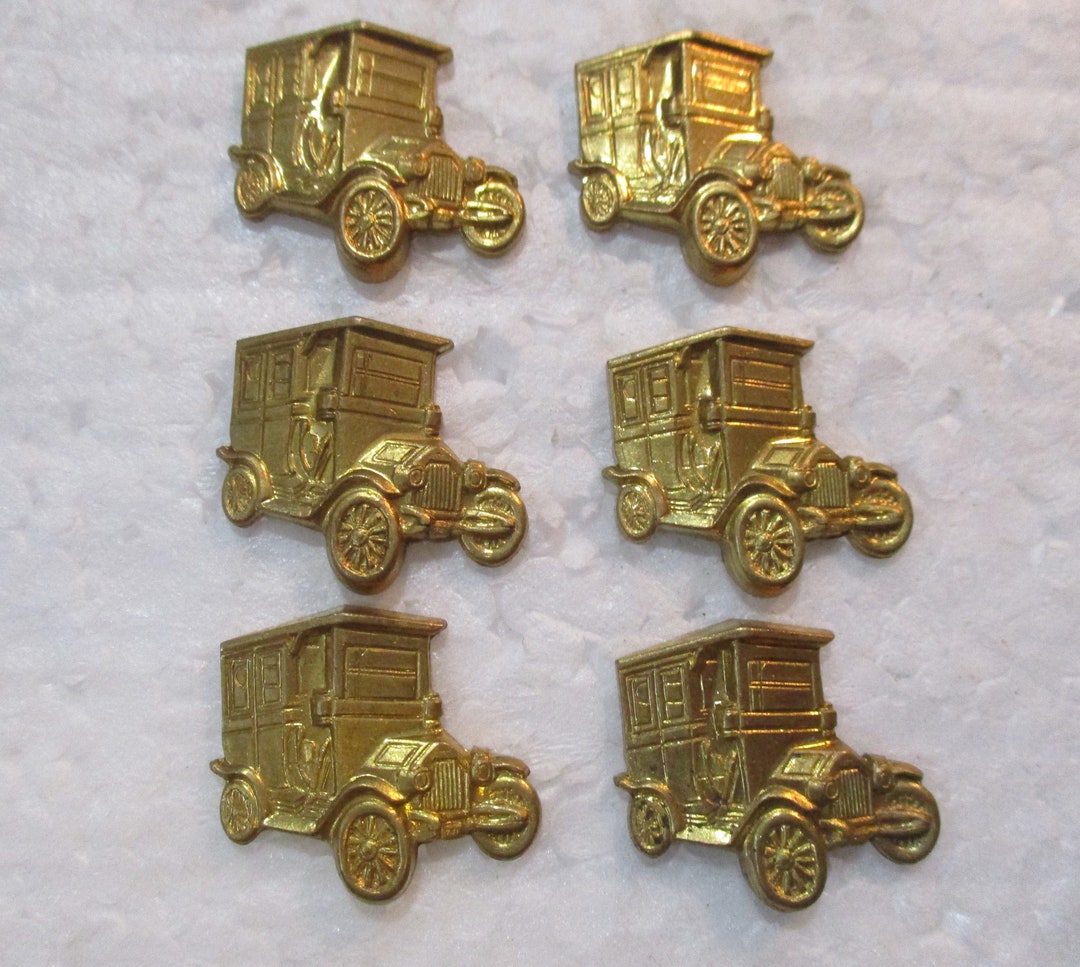 Buy 6 Get 6 Free; Vintage Model-t Delivery Truck Stampings, Die Struck ...