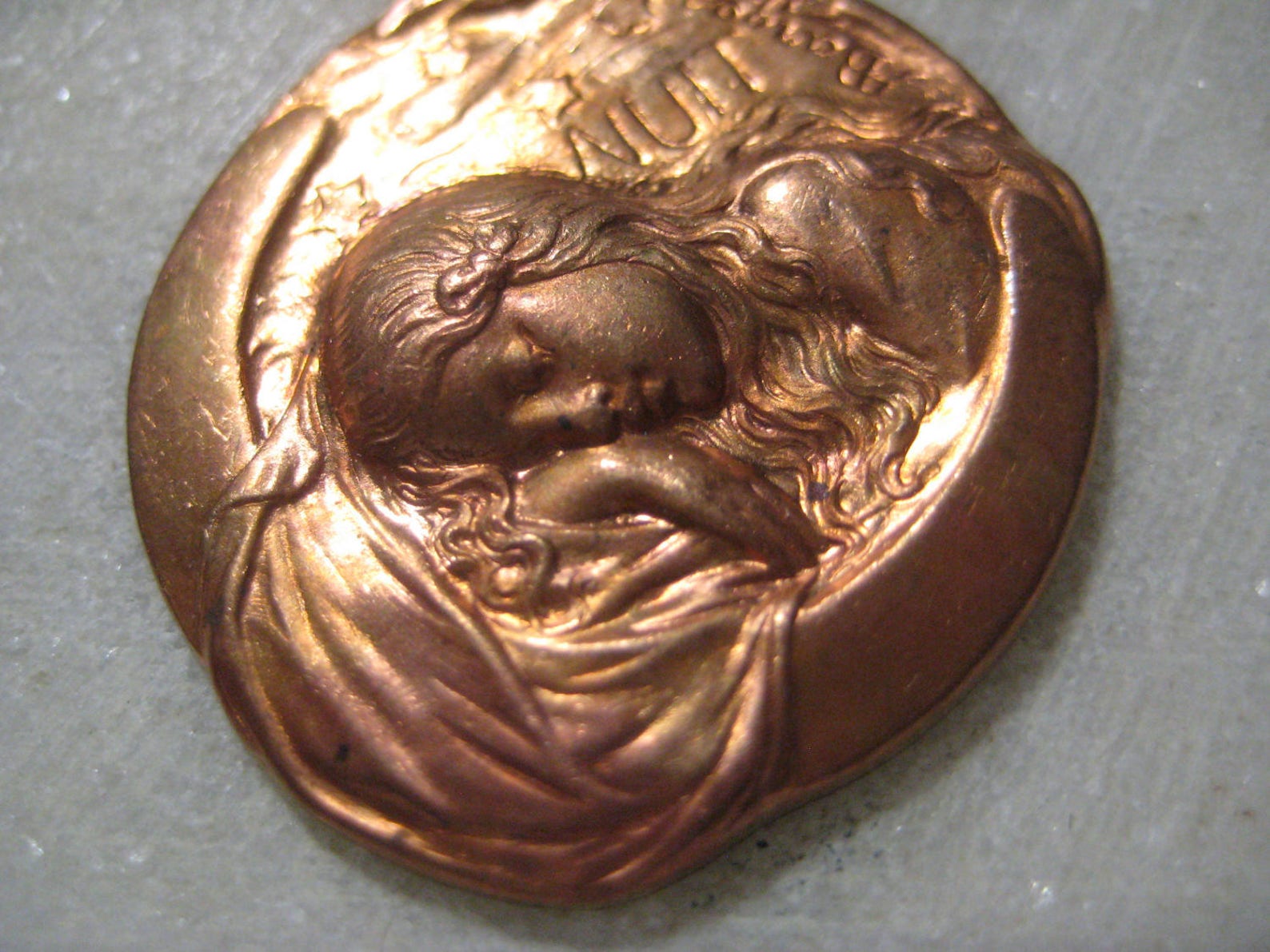 Armand Bargas Art Nouveau Nuit (night) Cameo; Rare Early 20th Century ...