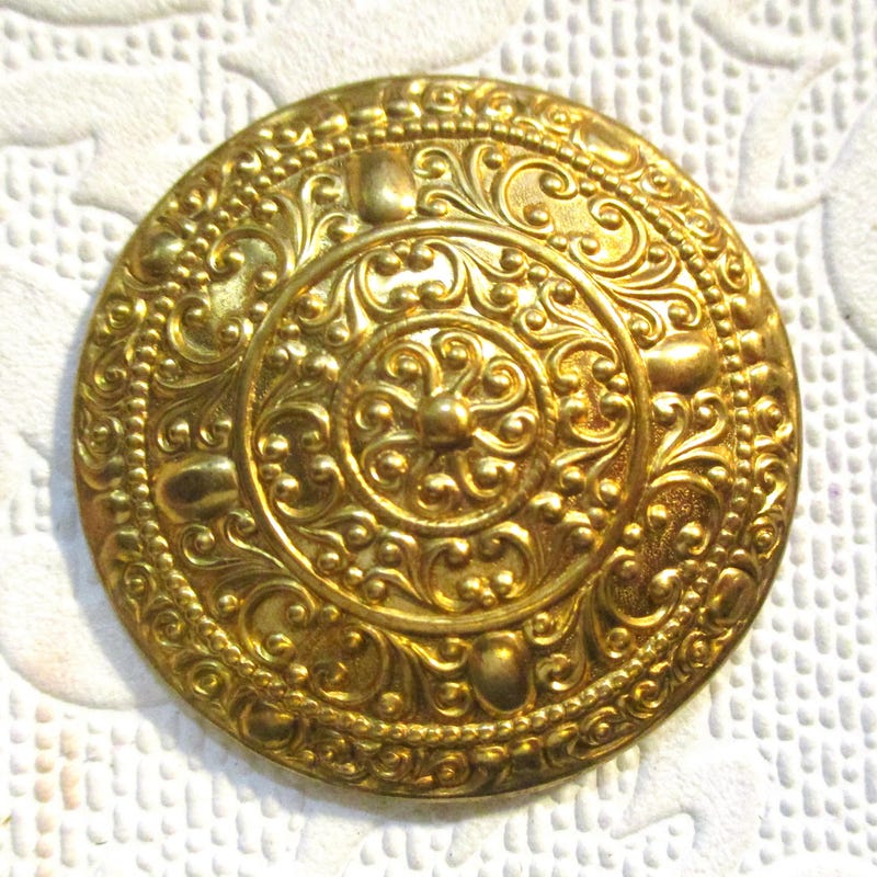 Round Medallion Stamp - Etsy