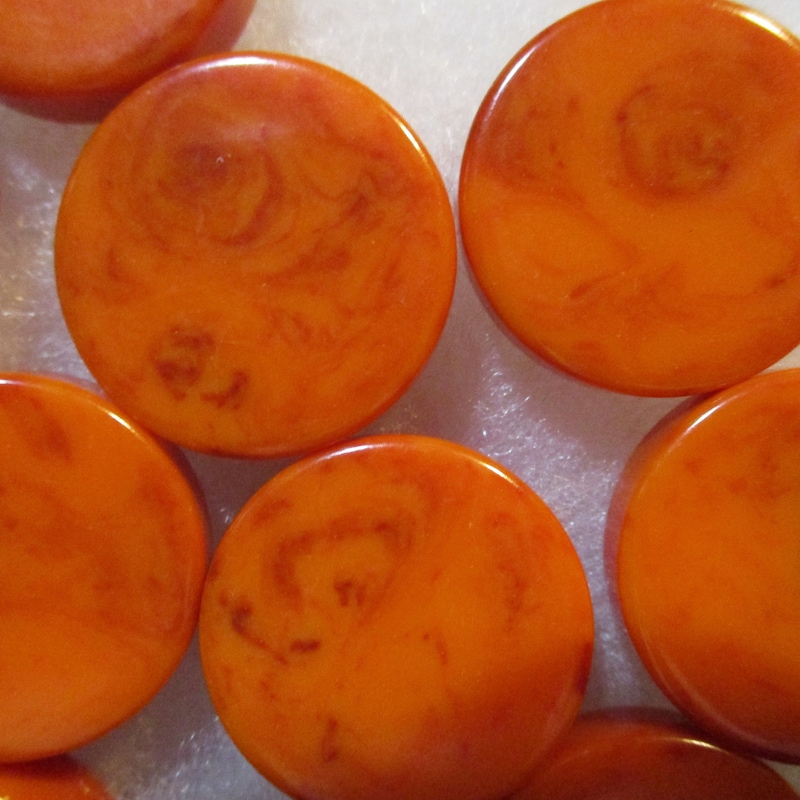 Orange Bakelite - Etsy