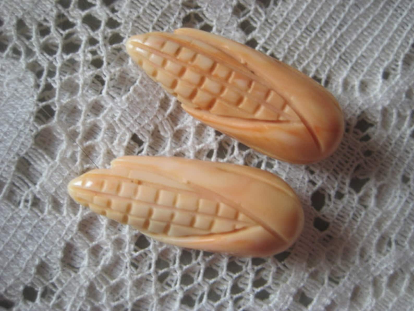 Vintage Farm Fresh Corn Cobb Bead/drops/charms NO Hole/not - Etsy