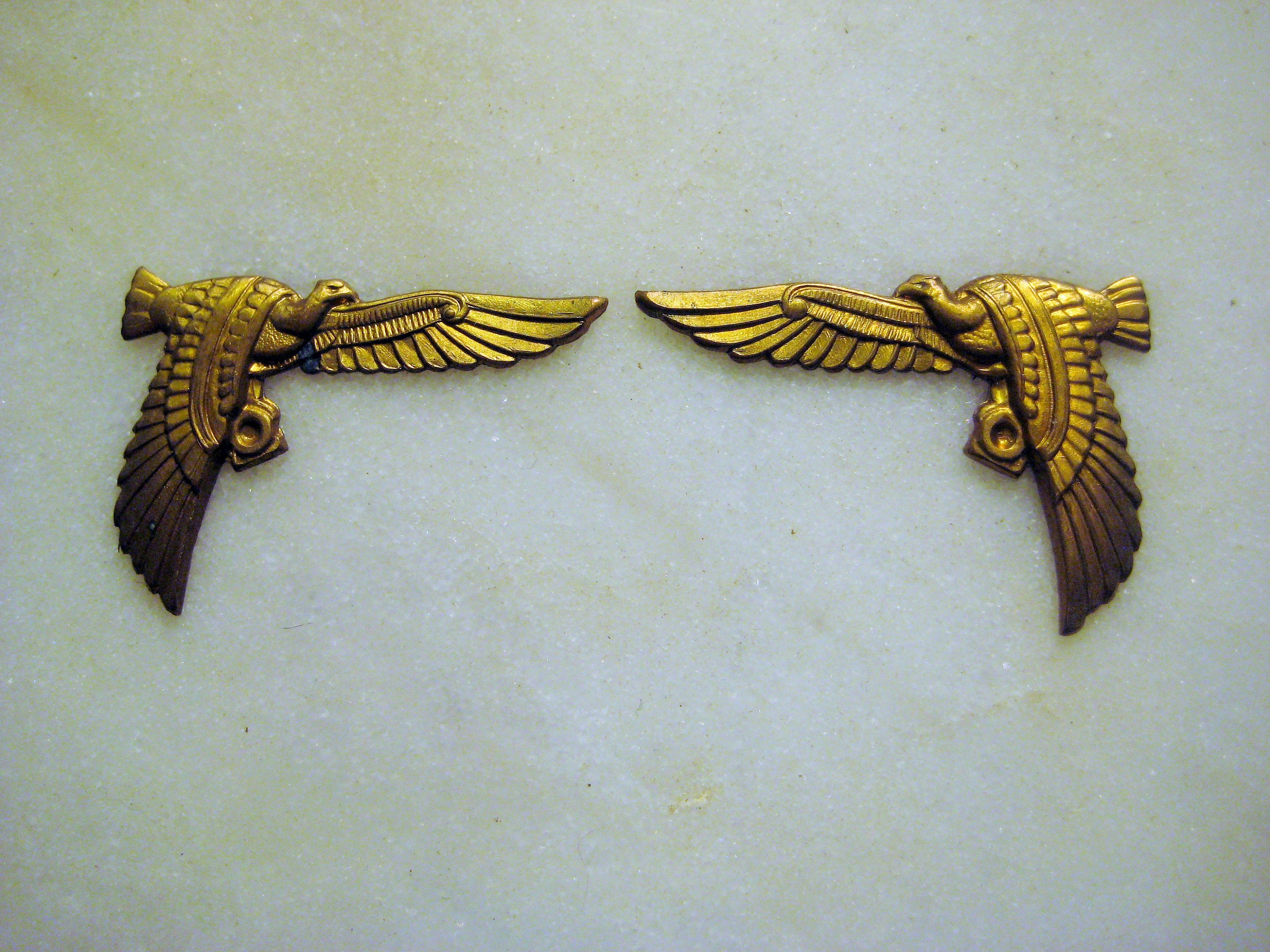 Vintage Falcon Stampings 1950s Egyptian Revival Mythological - Etsy