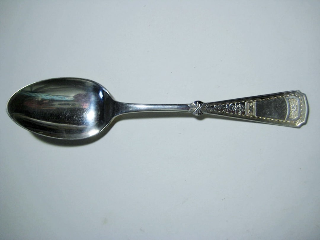 Antique Victorian Soup Spoon, 1880 "countess" Pattern, William Rogers ...