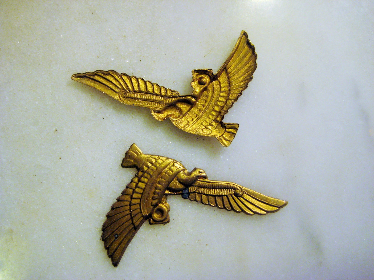 Vintage Falcon Stampings 1950s Egyptian Revival Mythological - Etsy
