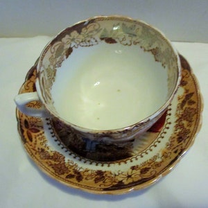 Vintage Chinoiserie/chinese Scenic Toile Tea Cup and Saucer, C. A ...