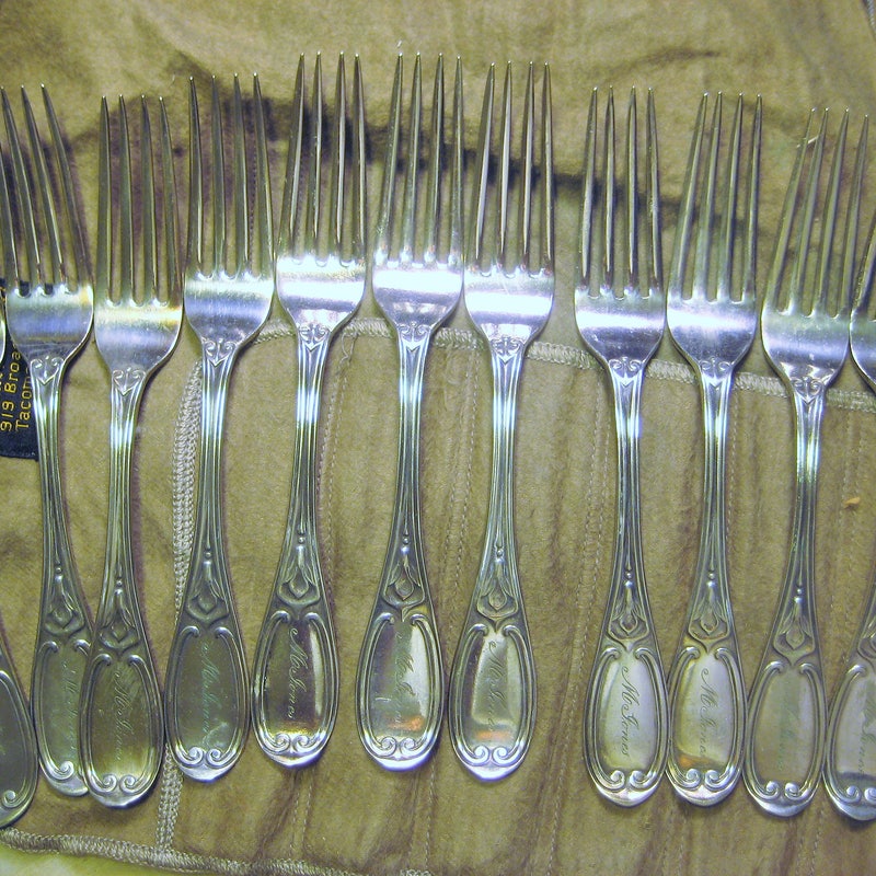 Silverplate Forks - Etsy