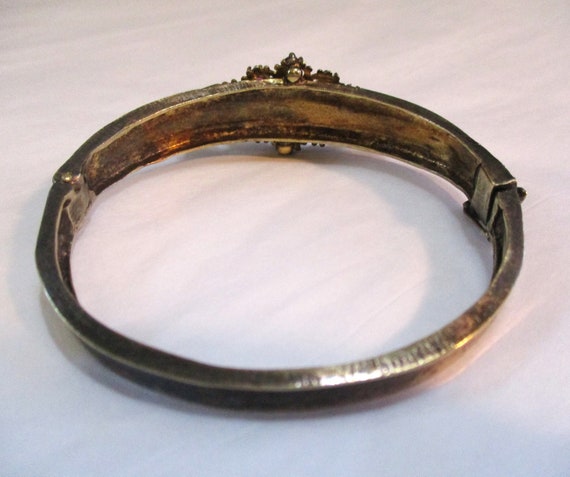 Vintage "Eton" Art Nouveau Style Sterling Silver Gold… - Gem