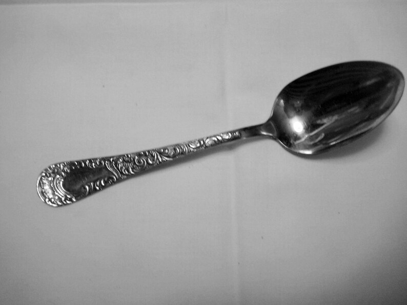 Antique Tea Spoon Circa 1890 Victorian Sterling Plate Co. | Etsy