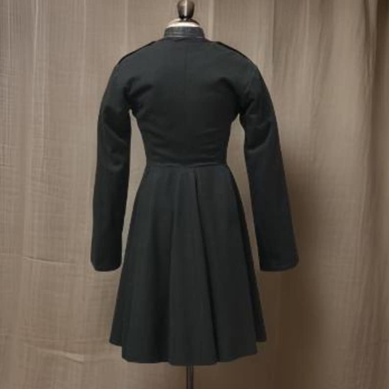 Men's Black Wool Cossack Coat Georgian Bekirka Dance Costume - Etsy