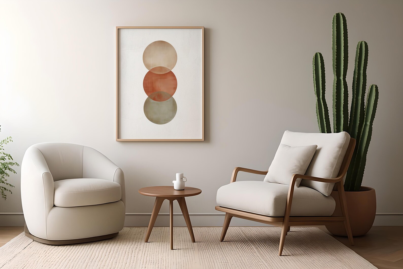 Wabi Sabi Wall Art Posters, Tryptic, Earth Tones, Digital Download - Etsy