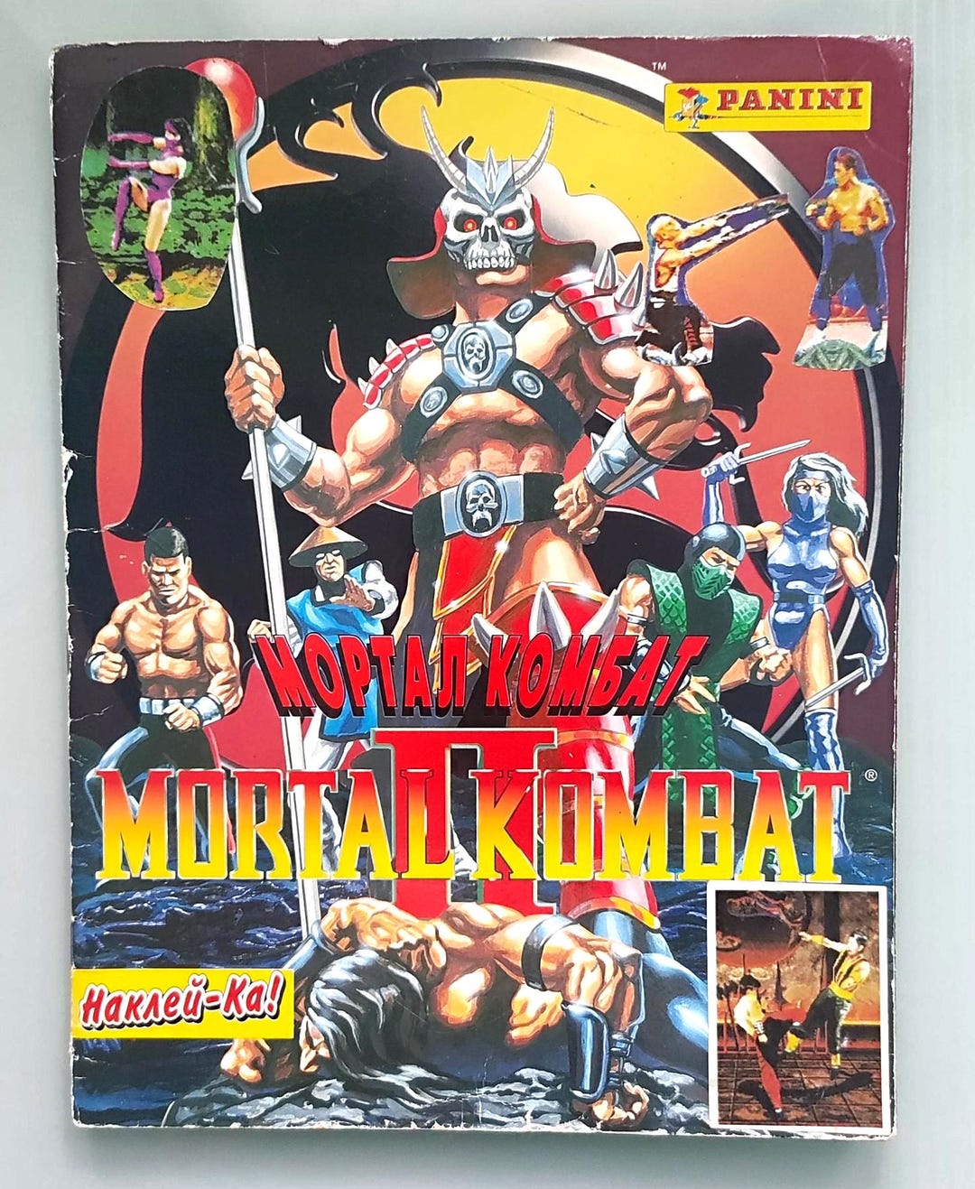 Mortal Kombat 2 Sticker Album 1997 | Vintage Video Game Memorabilia ...