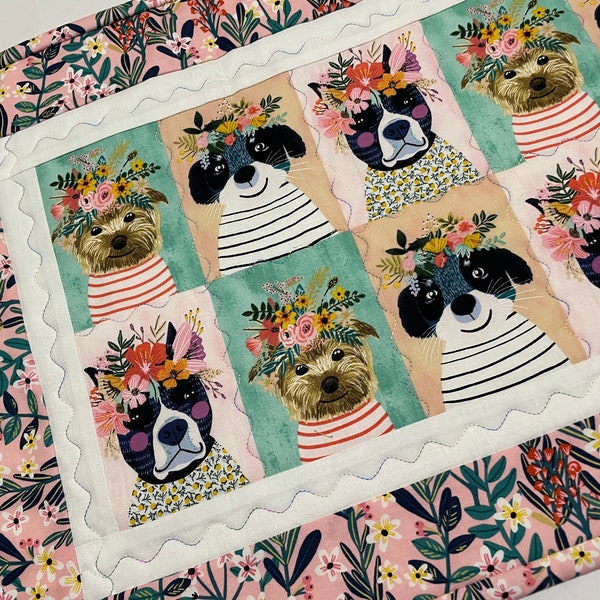 Dogs Table Runner - Etsy