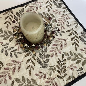 Contemporary Quilted Table Runner, Quilted Table Topper, Modern Table ...