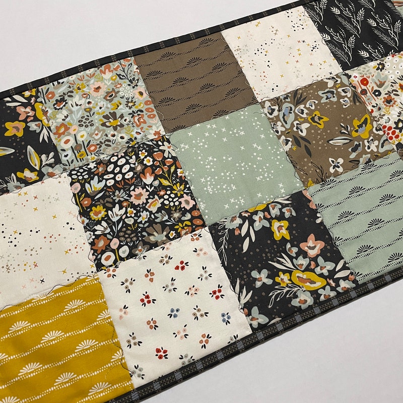 Patchwork Table Runner - Etsy