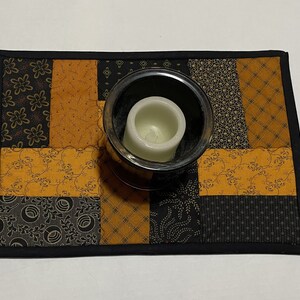 Primitive Quilted Table Topper Fall Mug Rug Mug Mat - Etsy