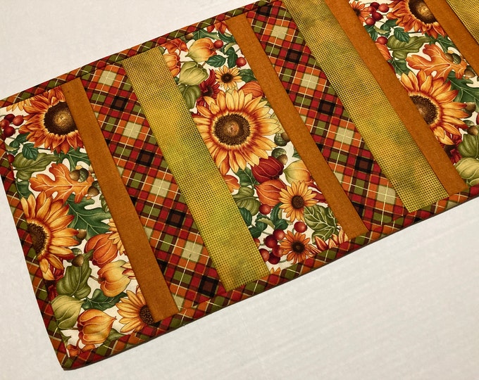 Elegant Fall Quilted Table Runner Autumn Quilted Table - Etsy