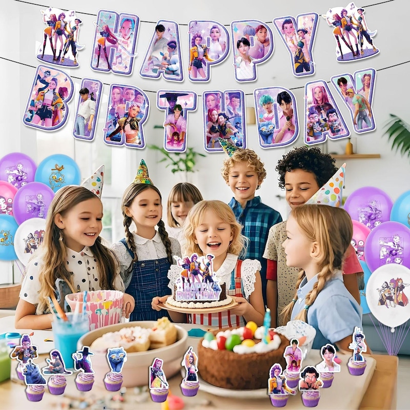 Kpop Demon Hunters Cupcake Toppers - Etsy Canada