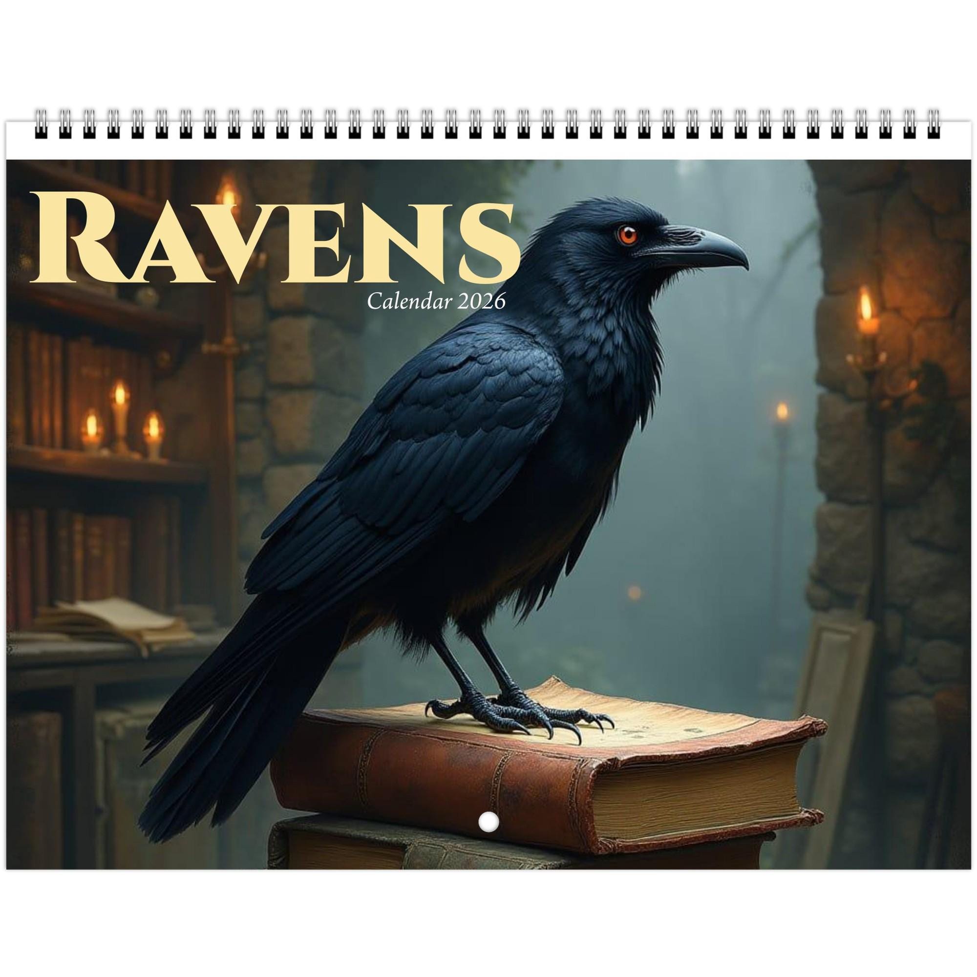Ravens Wall Calendar 2026 - Etsy