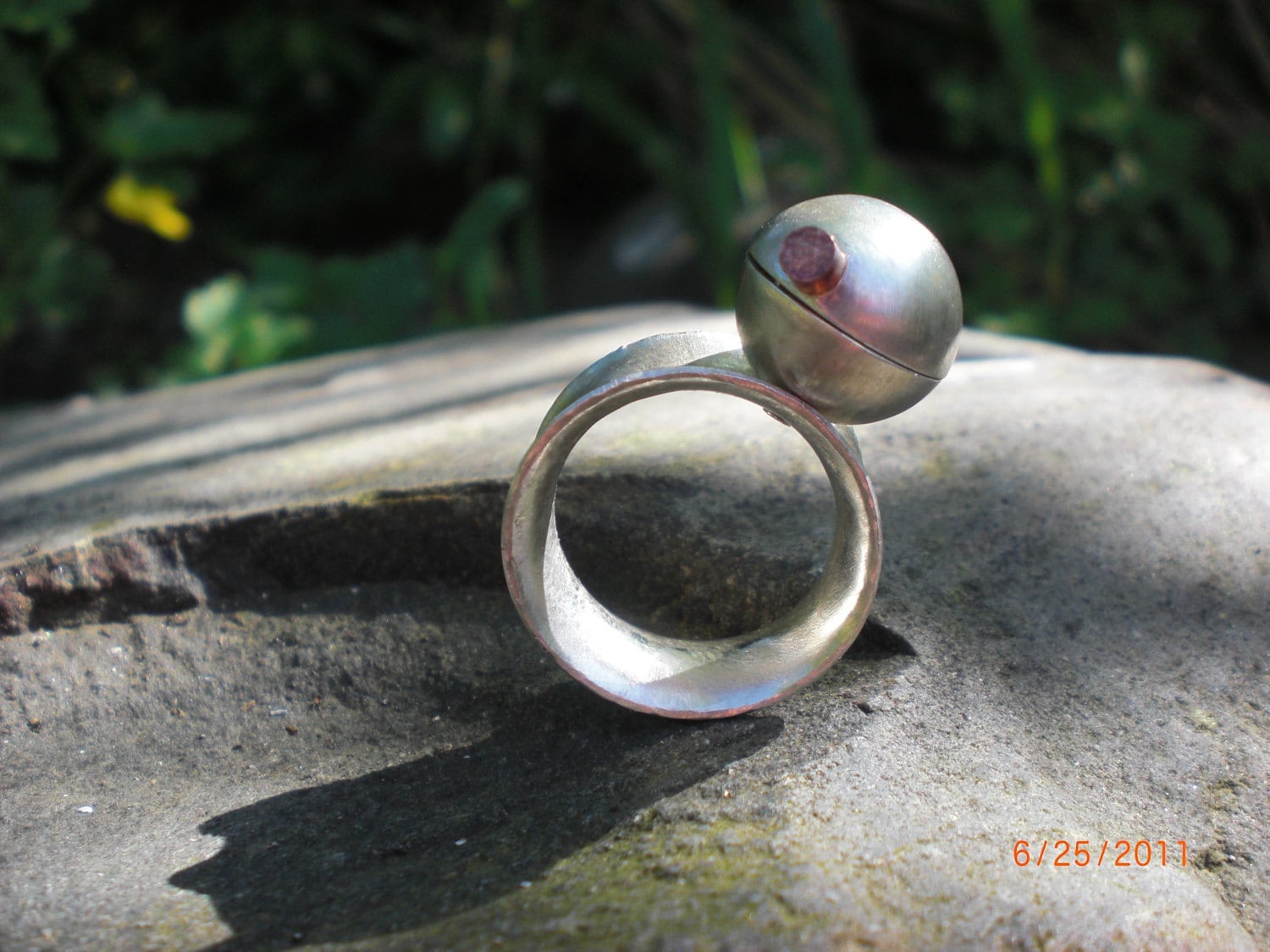 Turret Sphere Anticlastic Capsule Ring (thats a Mouthfull) - Etsy