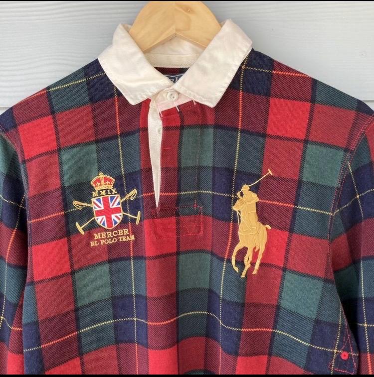 Vintage Polo Ralph Lauren Red Checkered Size S - Etsy
