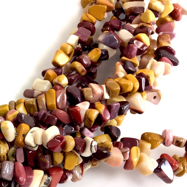 Chip Bead Necklace - Etsy