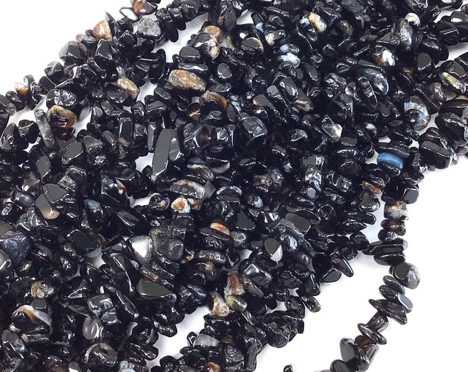 7 Chakra Natural Gemstone Crystal Chips Bag 1oz 7 Types Drilled Chip ...