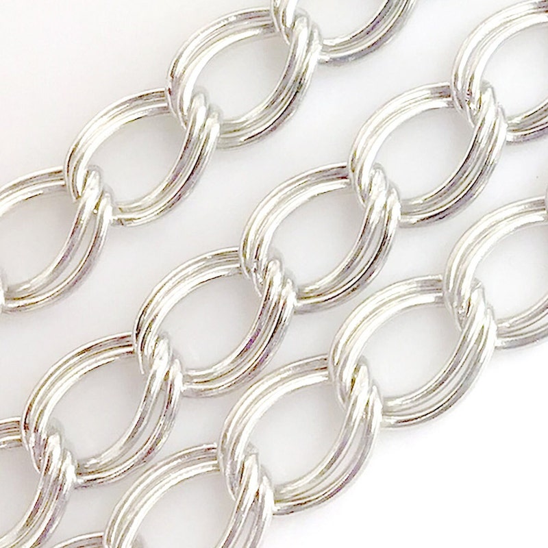 Double Link Chain - Etsy