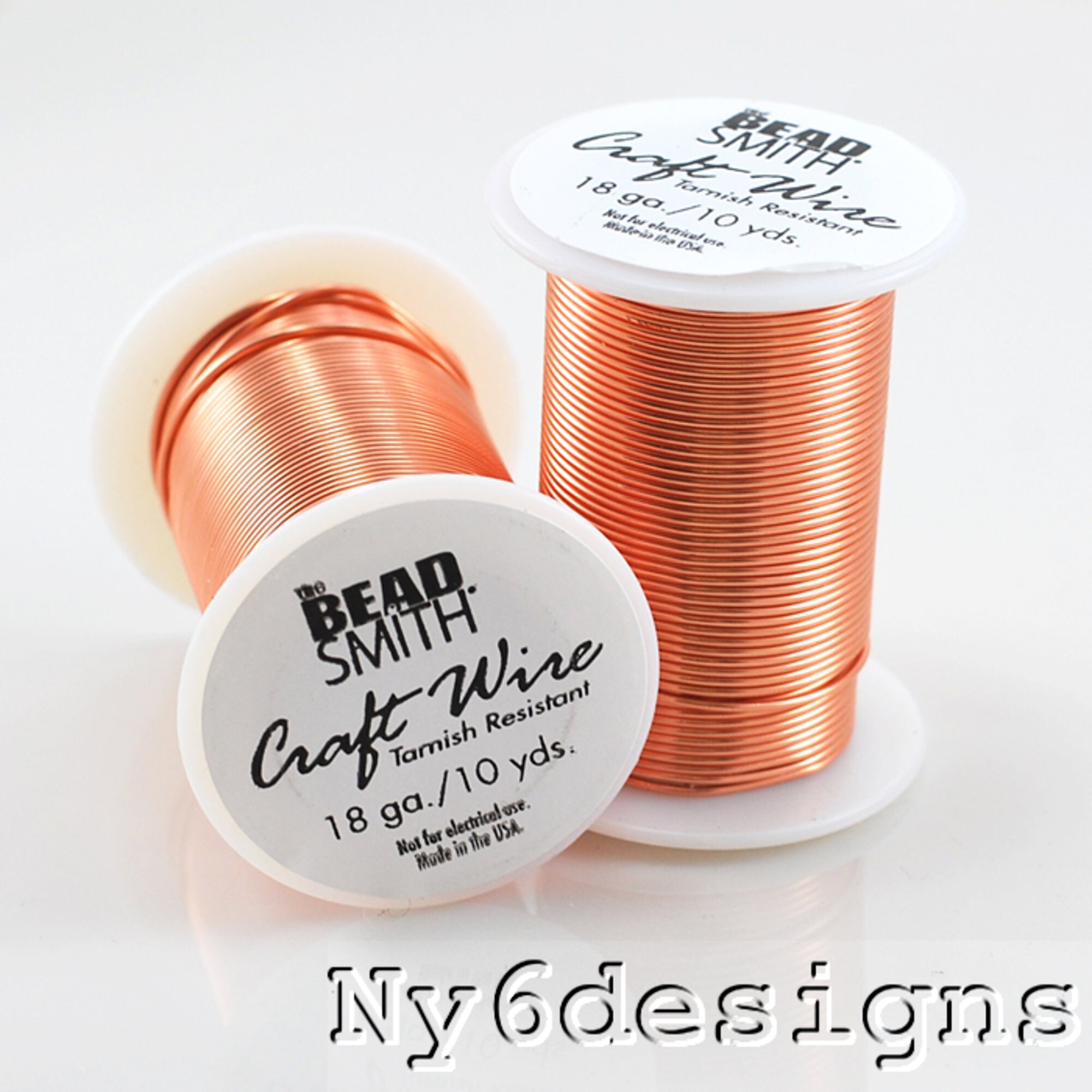 Beadsmith Copper Wire LACQUERED Tarnish Resistant Craft Wire | Etsy
