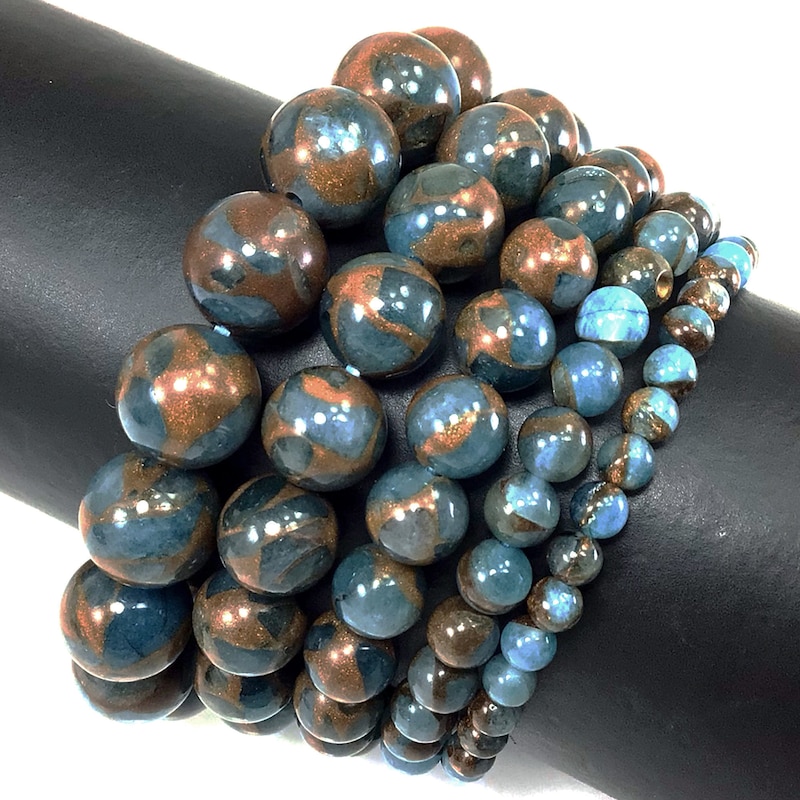 Blue Jasper Beads - Etsy