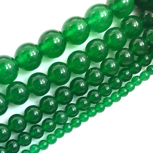 Ruby Red Jade Round Beads Gemstone 15 Strand 3mm 4mm 6mm - Etsy